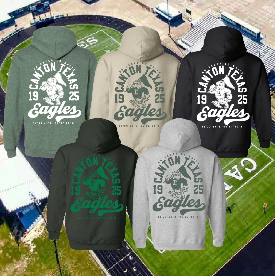 Arch Hoodie Canton Eagles – Bellum&Rogue